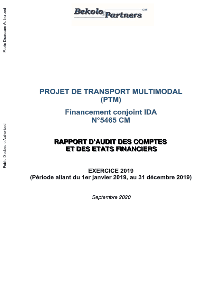 Remplissable En Ligne Projet de Transport Multimodal (PTM) Fax Email ...