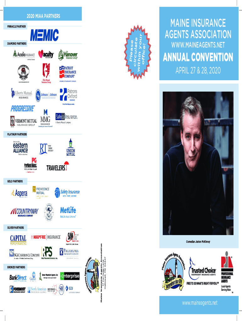 Fillable Online Please circulate within your ofce! ANNUAL CONVENTION ...