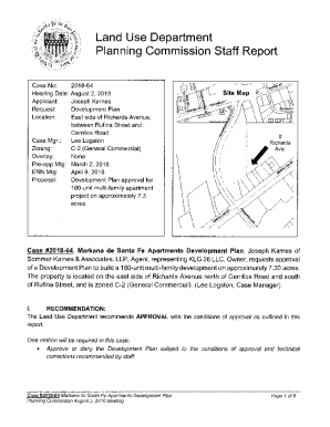 Fillable Online Land Use Application Public Notice Fax Email Print ...