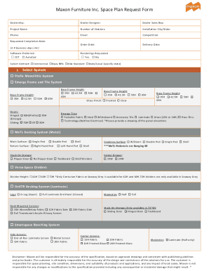 Fillable Online 2019 Space Plan Request Form REV.docx Fax Email Print ...