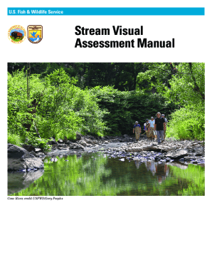 Fillable Online Stream Visual Assessment Manual Fax Email Print - pdfFiller