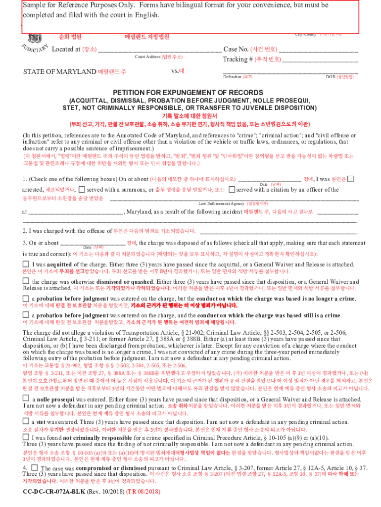 Fillable Online PETITION FOR CONTEMPT (Violation of Protective Order ...