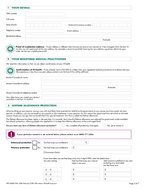 Fillable Online SERIOUS ILL-HEALTH Fax Email Print - pdfFiller