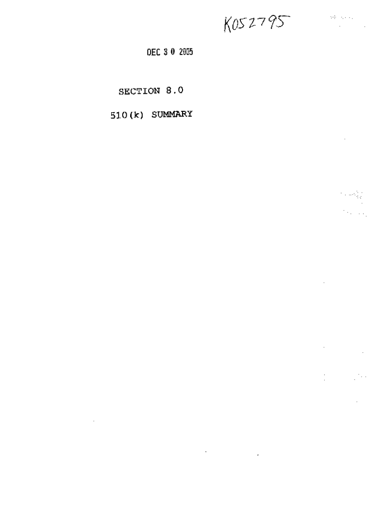Fillable Online FDA 510(k) Submission: A Step-By-Step Guide On How To ...