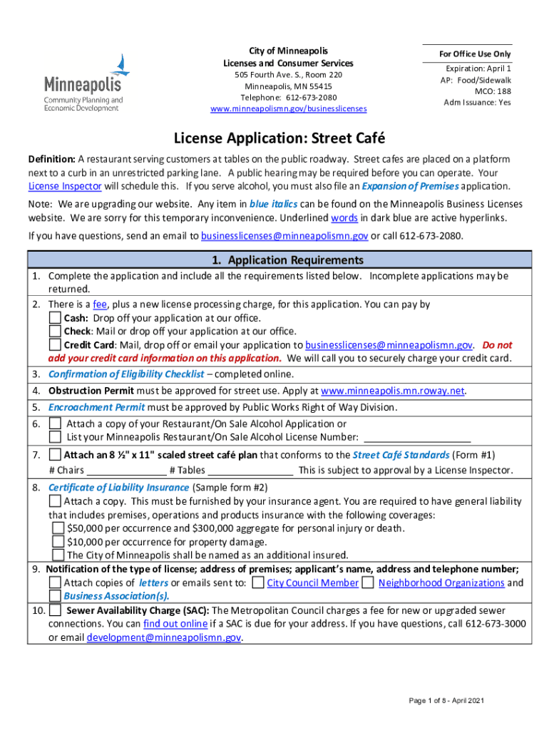 Fillable Online False Alarm Fees - City of Minneapolis Fax Email Print ...
