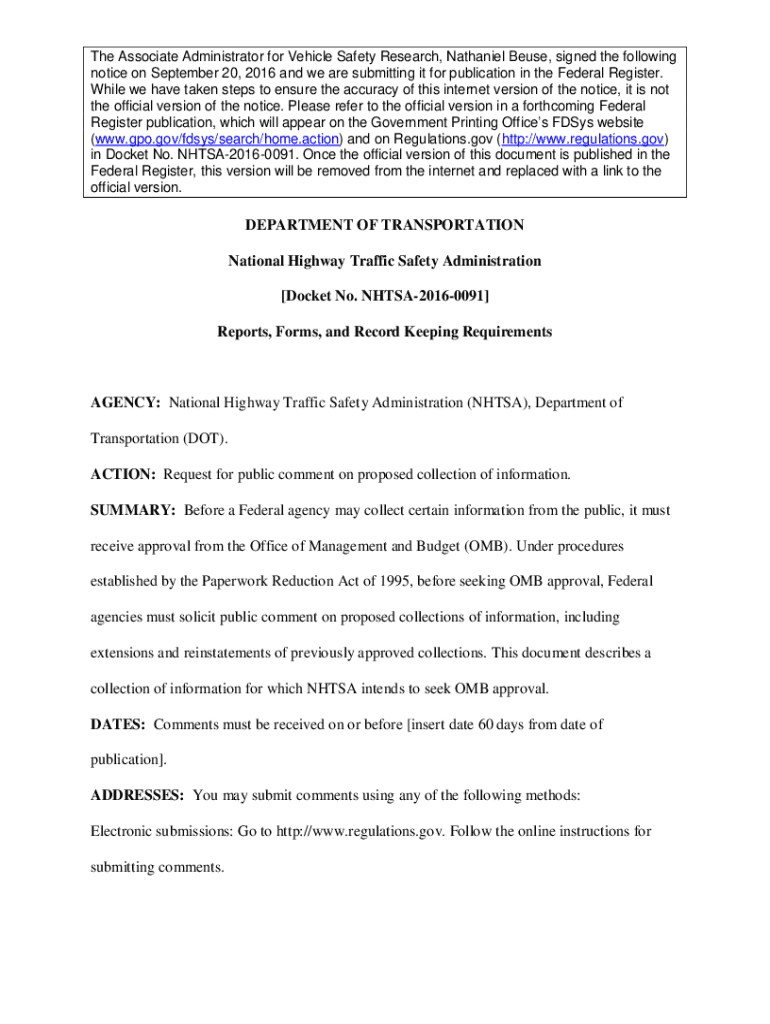 Fillable Online Paperwork Reduction Act - US Department of ...