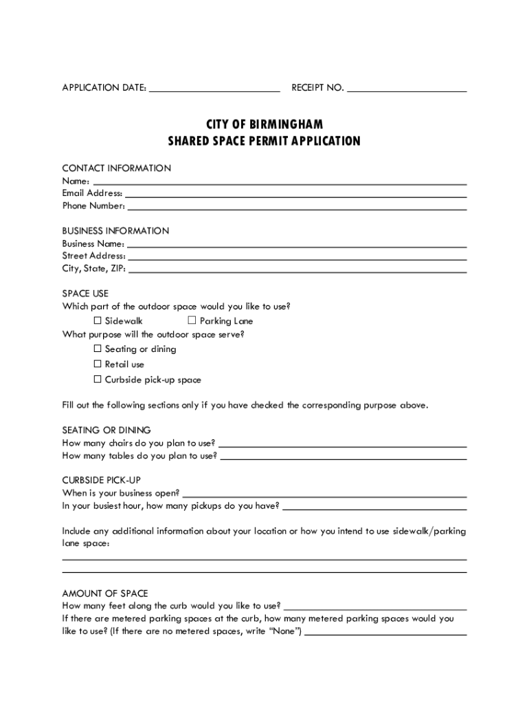 Fillable Online Department of Transportation Permit Applications ...