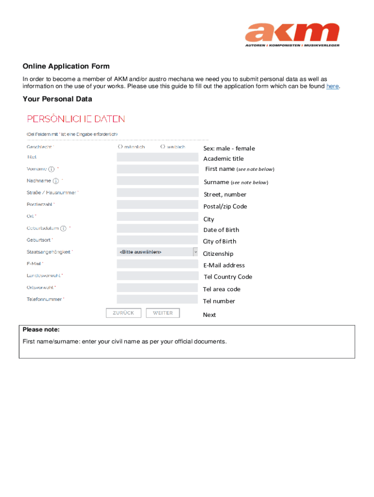 Fillable Online Downloadable FormsAmerican Kennel ClubAKM / austro ...