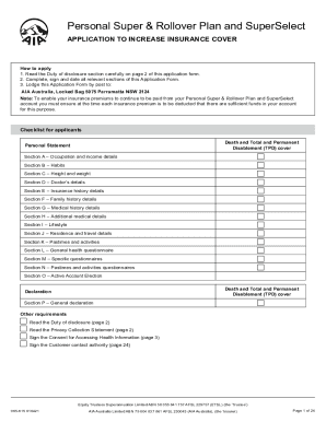 Fillable Online Request to Transfer Whole Balance of Superannuation ...