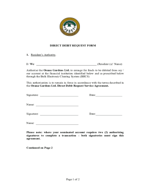 Fillable Online Bank Authorization Form - Fill Out and Sign Printable ...