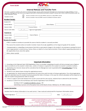 Fillable Online Forms - ATMC Vocational Education Training Fax Email ...