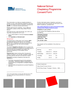 Fillable Online nscp consent form - Department of Education and ...