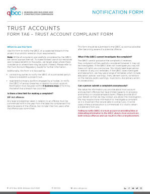 Fillable Online Trust Beneficiary Notice Requirements: Trustee's Legal ...