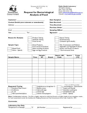 Fillable Online 05 Food Request Form - 190325.docx Fax Email Print ...