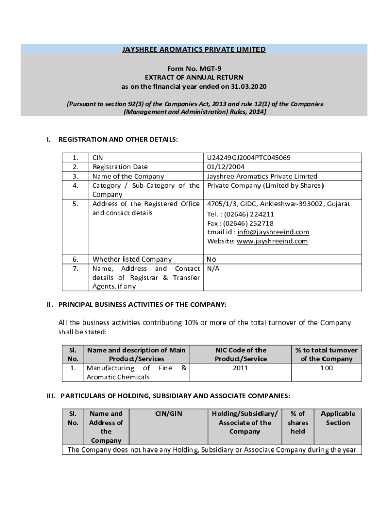 Fillable Online Form MGT-9 Fax Email Print - pdfFiller
