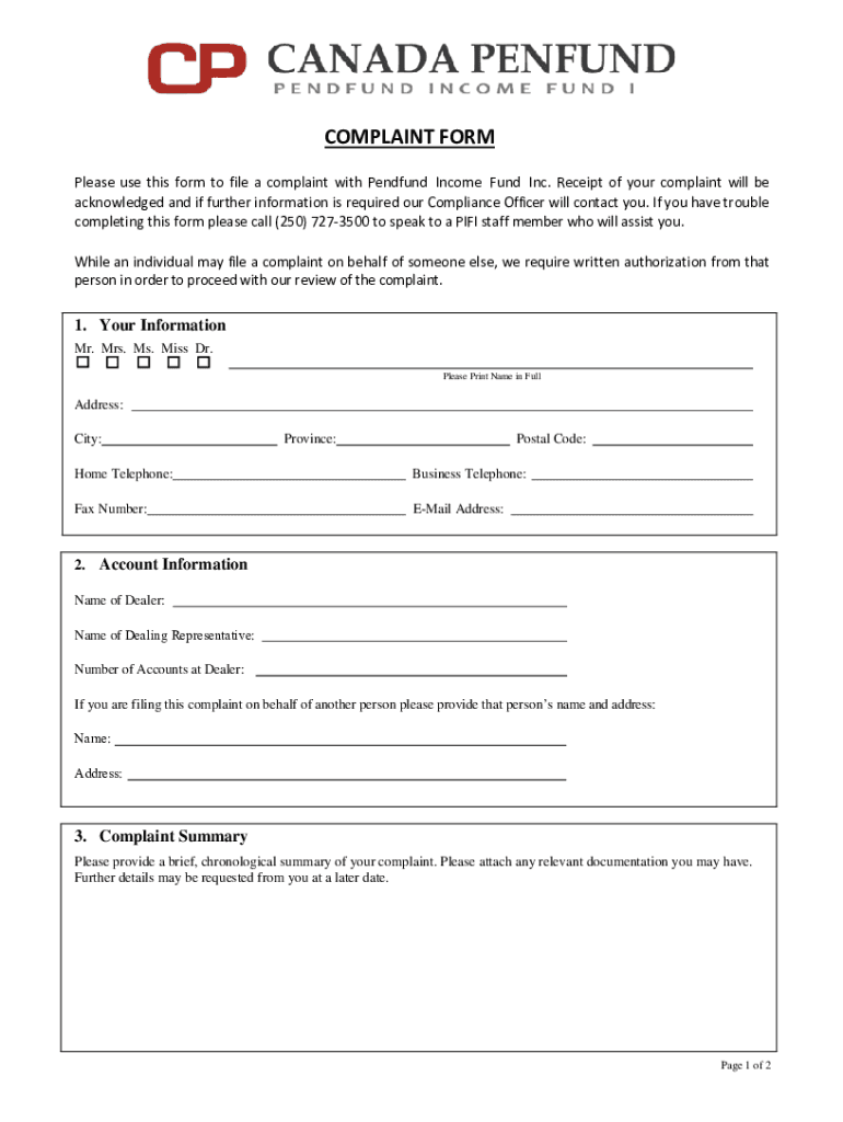 Fillable Online HOW TO FILE A COMPLAINT - Veterans AffairsFree Employee ...