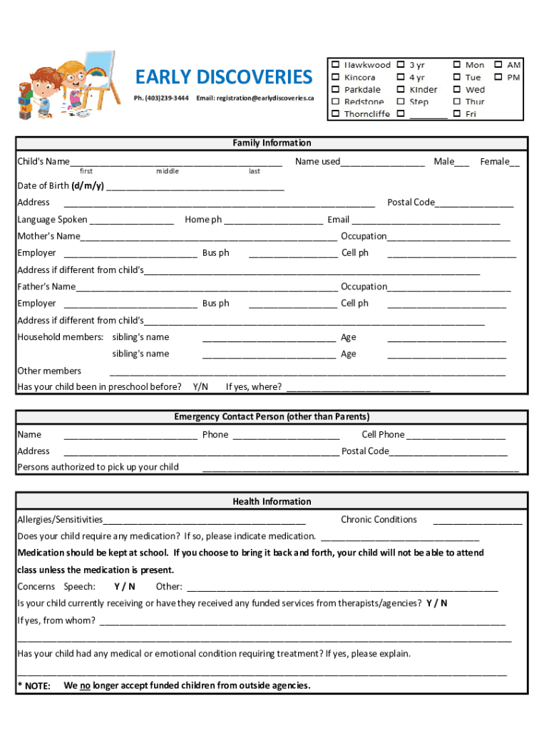 Fillable Online REVISED Registration Form - 2020-21.xlsx Fax Email Print - pdfFiller