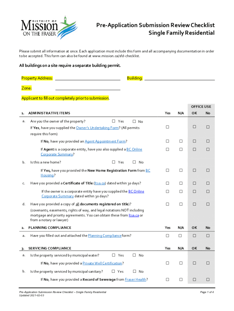 Fillable Online Sample Single-Family Rehabilitation ChecklistSample ...