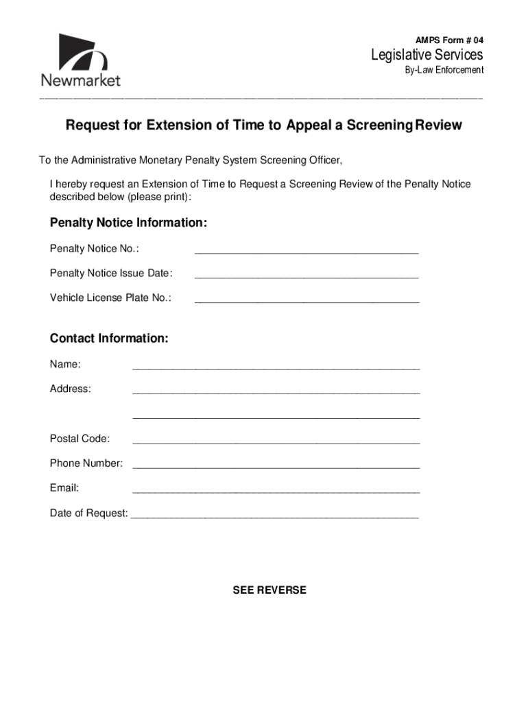 Fillable Online AMPS Form # 04 Fax Email Print - pdfFiller