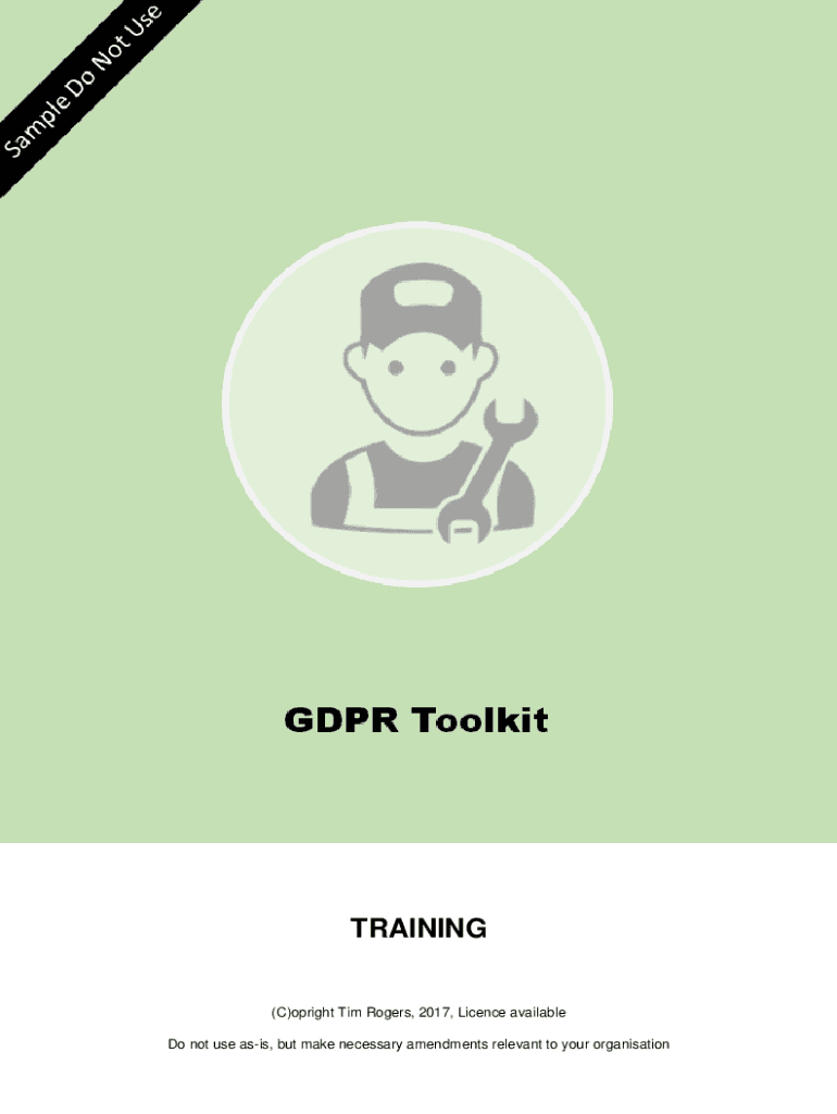 Fillable Online Sample GDPR Training policy and form Fax Email Print ...