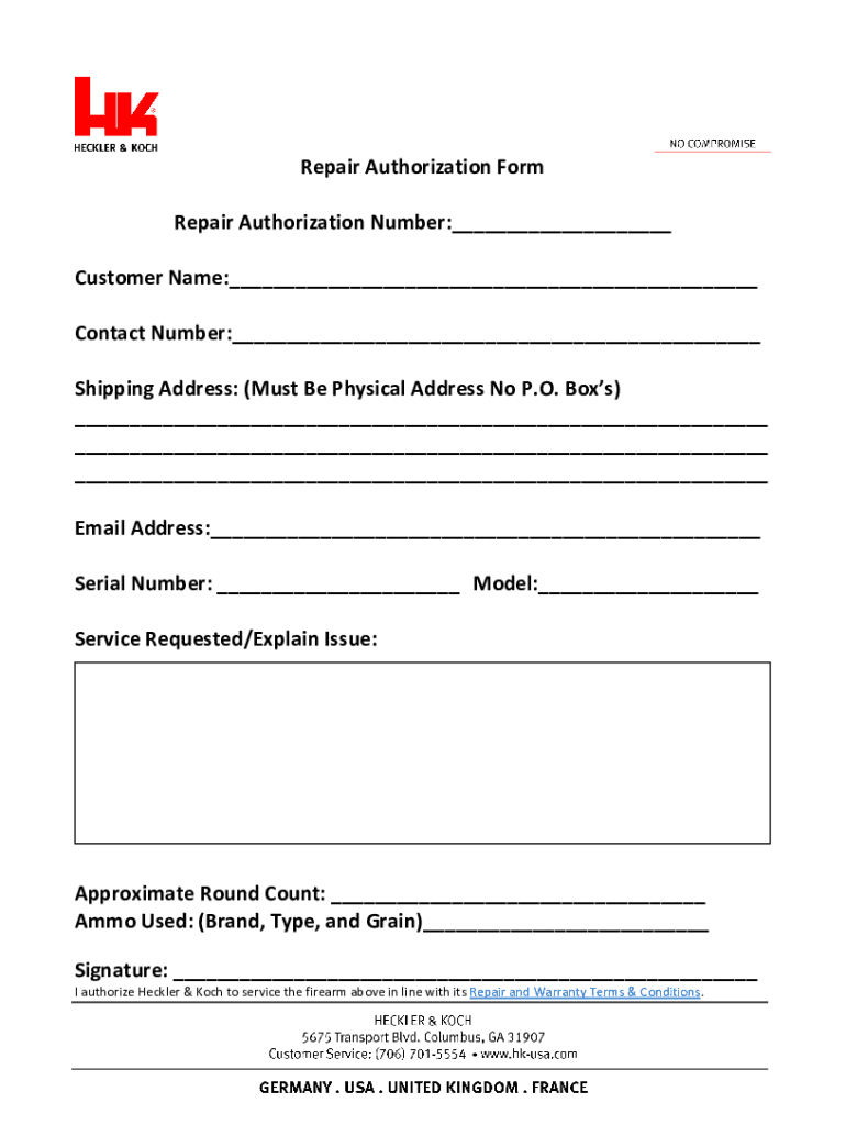 Fillable Online Request a Return Authorization (RA)Matthews Marking ...