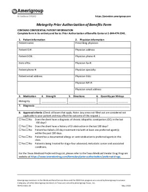 Fillable Online Motegrity Prior Authorization of Benefits Form Fax ...