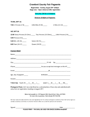 Fillable Online CCFA-Pageant-Entry-Form-2021-NEW Fax Email Print ...