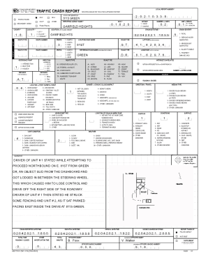 Fillable Online Traffic Crash Reports - Florida Department of Highway ...