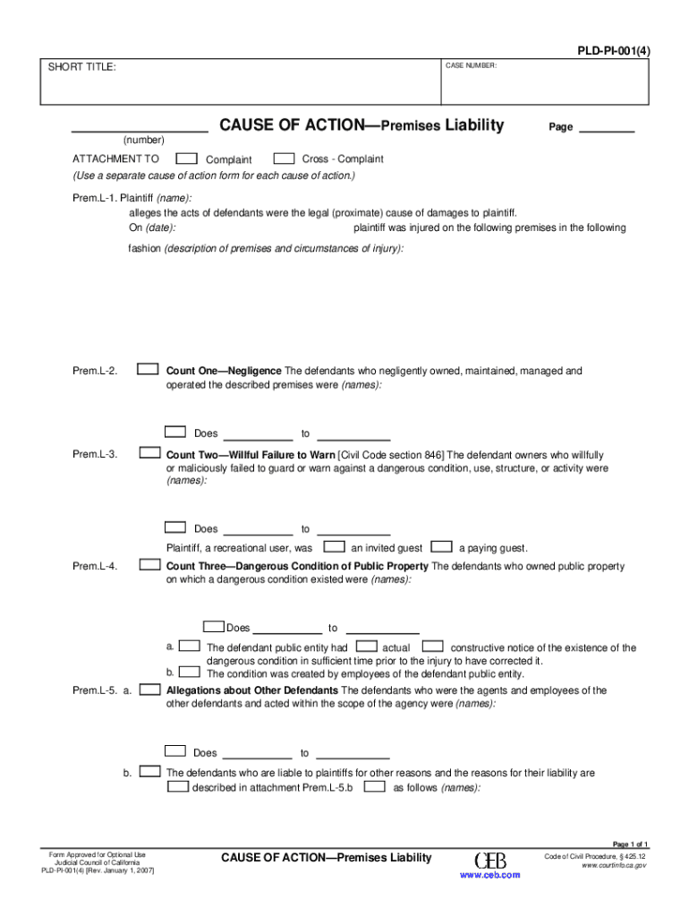 Fillable Online PLD-PI-001(4). Fillable Editable and Saveable ...