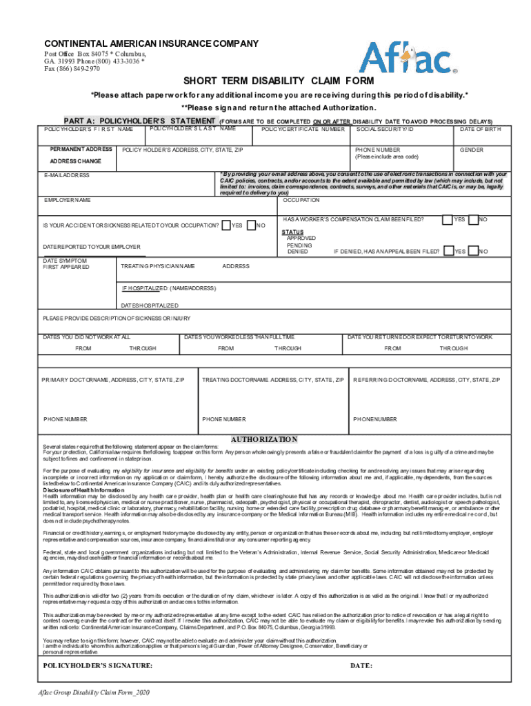 Fillable Online American Continental Insurance Company - Medicare ...