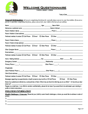 Fillable Online Child Young Adult FW Forms 2021.doc Fax Email Print ...