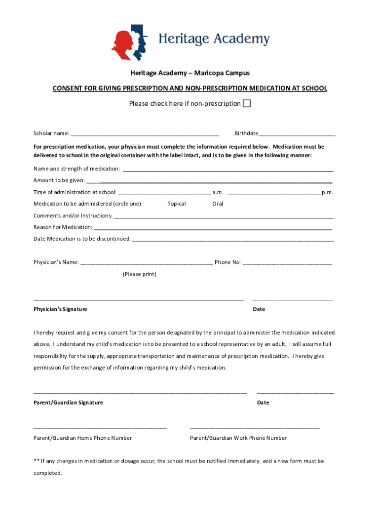 Fillable Online AUTHORIZATION FOR NON-PRESCRIPTION MEDICATION ... Fax ...
