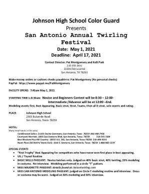 Fillable Online Johnson High School Color Guard - nebula.wsimg.com Fax ...