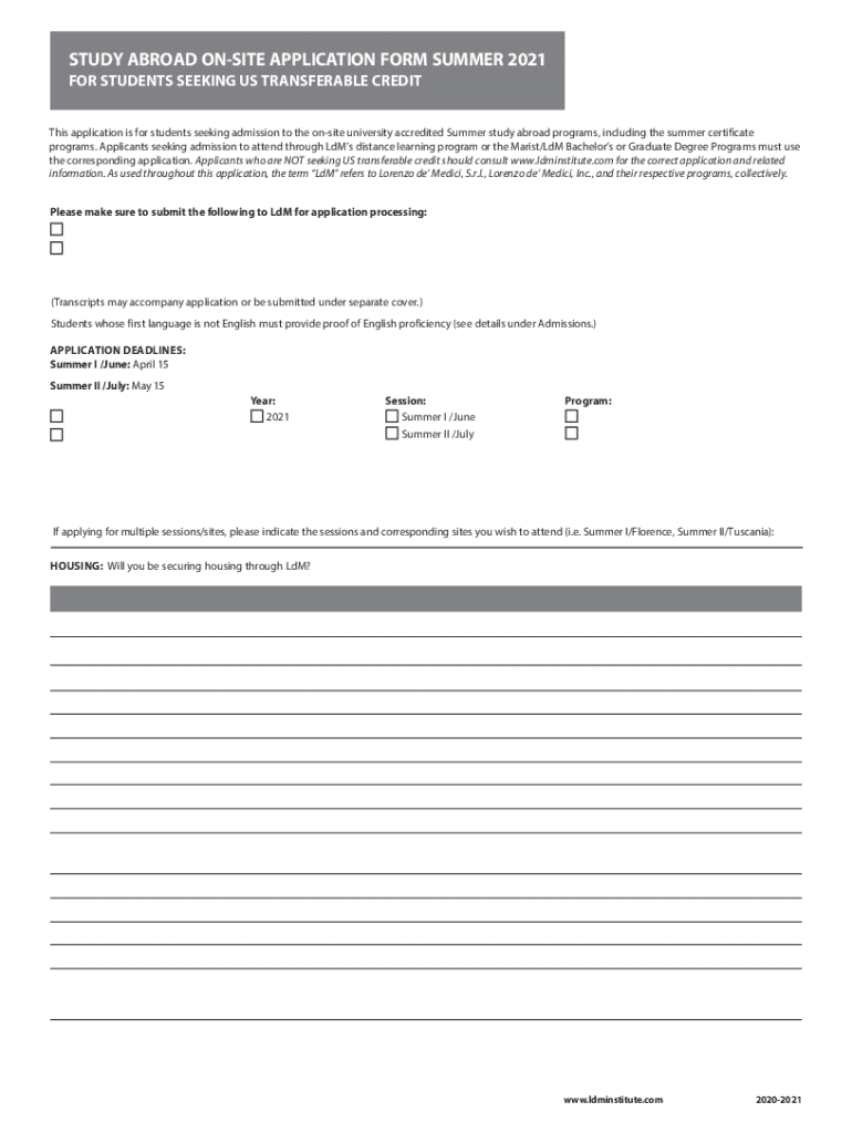 Fillable Online Study Abroad - Alcorn State University Fax Email Print ...