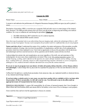 Fillable Online MRI-Consent-form.docx Fax Email Print - pdfFiller