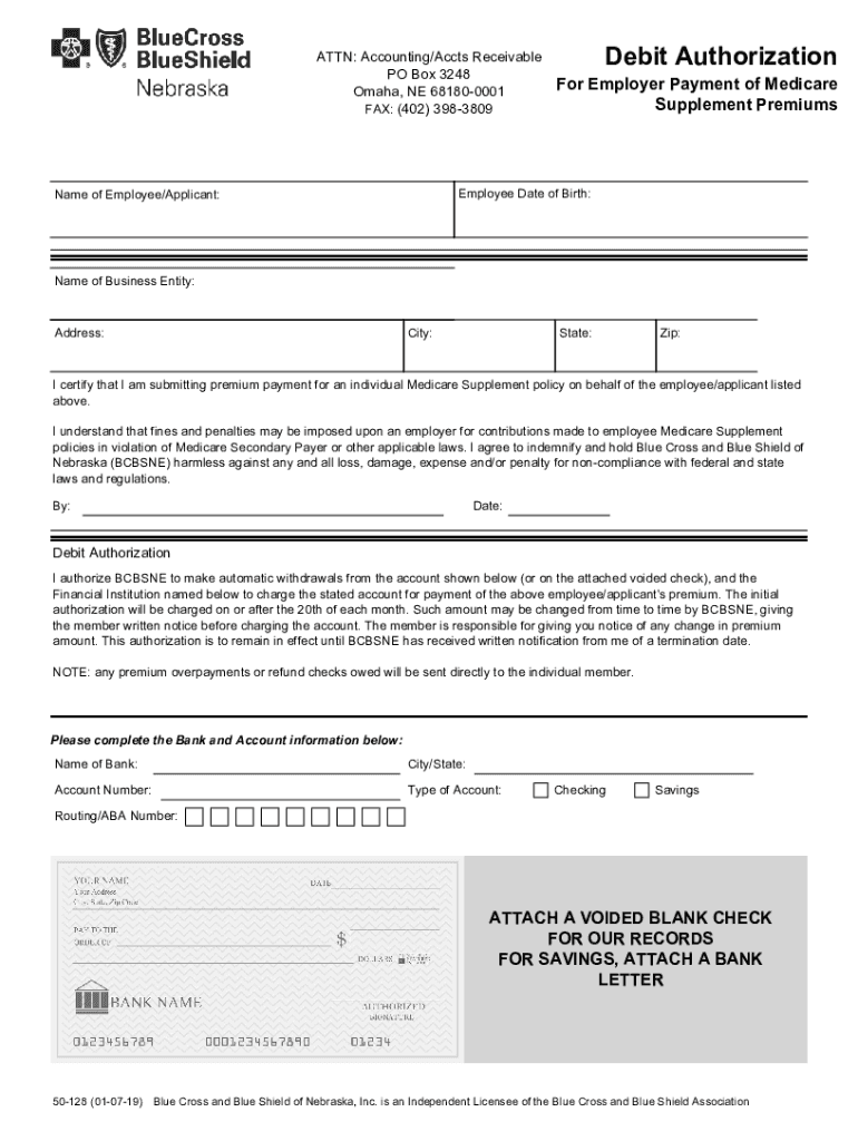 Fillable Online Debit Authorization - OCi Services Fax Email Print - pdfFiller