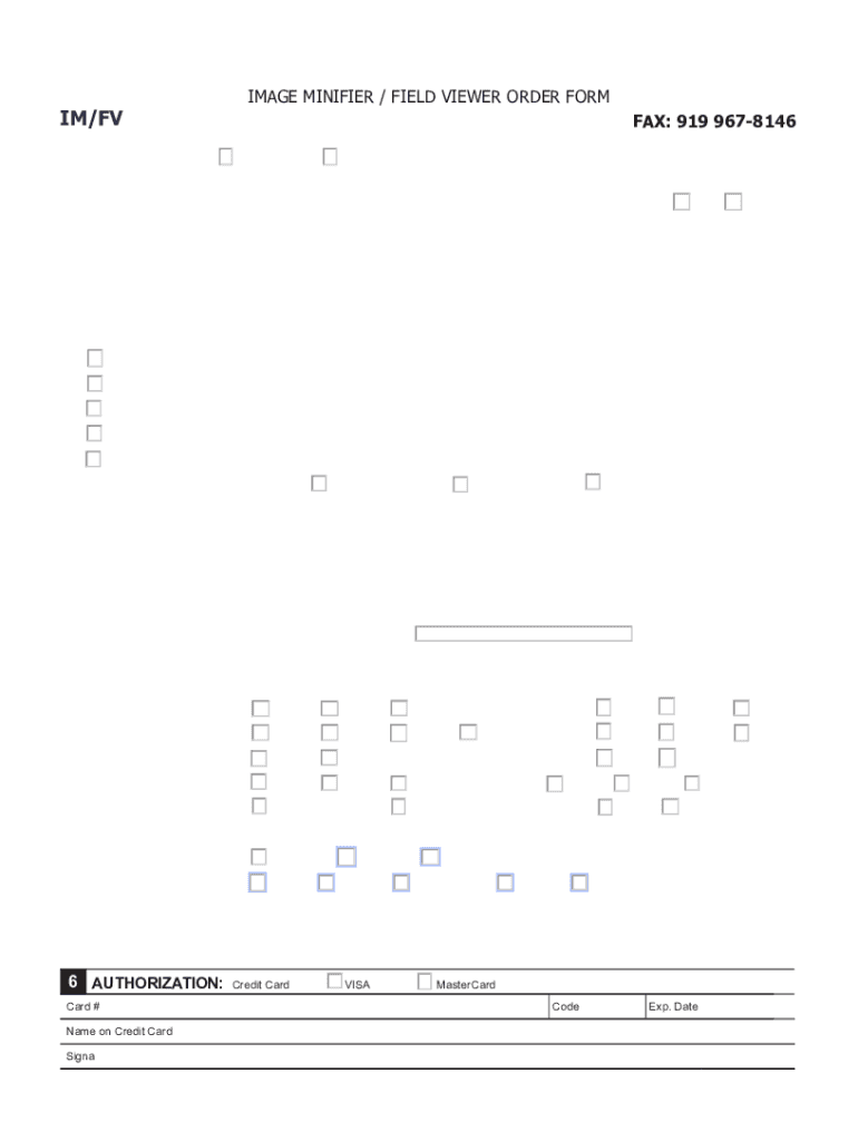 Fillable Online FIELD VIEWER / IMAGE MINIFIER / FIELD EXPANDER ORDER ...