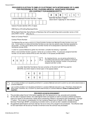 Fillable Online Fill - Free fillable MEDICAID LOUISIANA (MCDLA) PRE ...