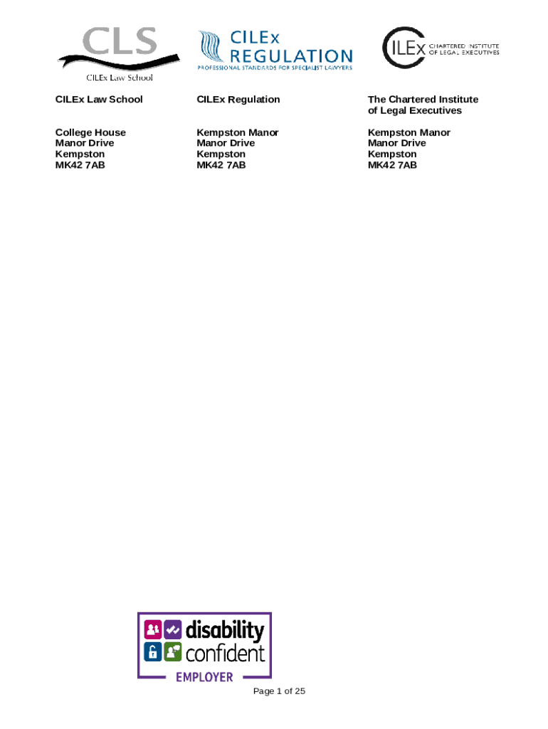 What is a Chartered Legal Executive?CILEX Law School Doc Template ...