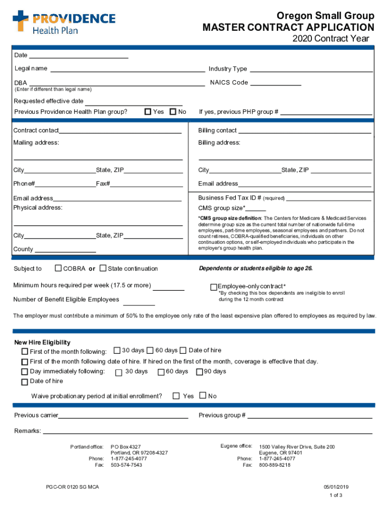 Fillable Online Forms and Documents Providence Health Plan Fax Email ...