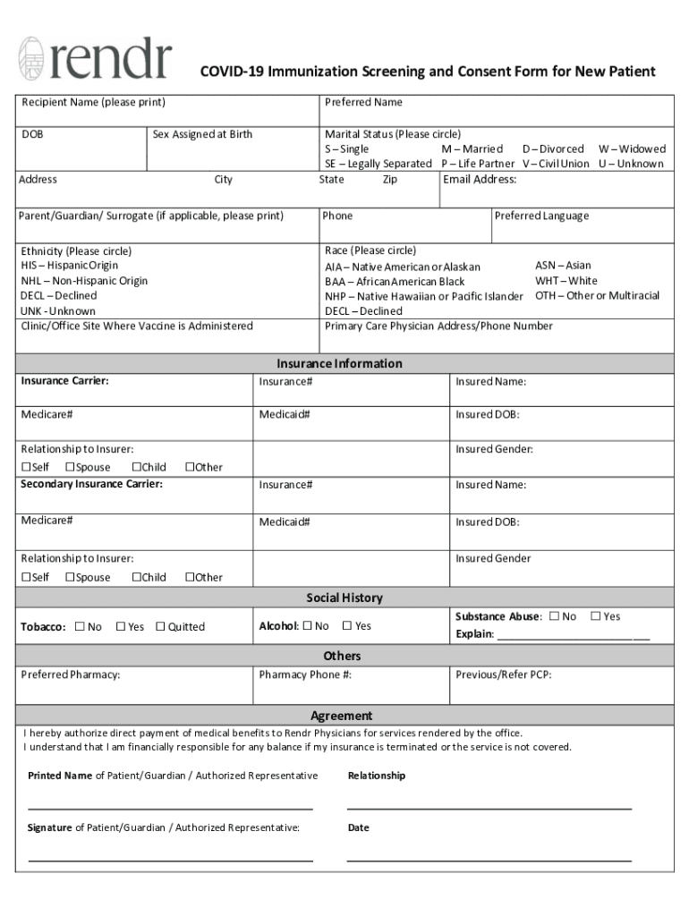 Fillable Online IMMPRINT PLEASE PRINT 2ND DOSE ATHENA GENDER: MALE ...