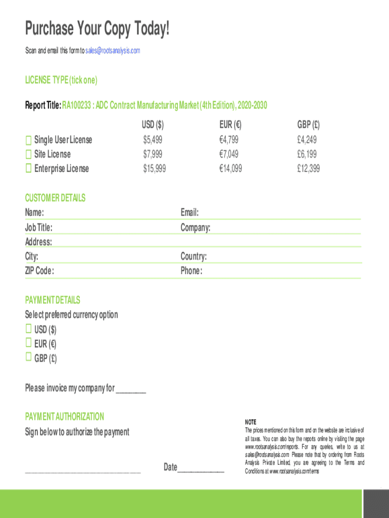 Fillable Online ADC Contract Manufacturing Market (4th Edition), 2020 ...