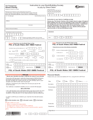Fillable Online 43 00 Relief Chest No. E 2021 RMBI Festival PGL of ...
