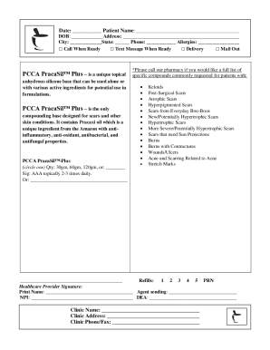 Fillable Online PCCA PracaSil Plus is a unique topical Fax Email Print ...