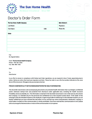 Fillable Online Dr order form.cdr Fax Email Print - pdfFiller