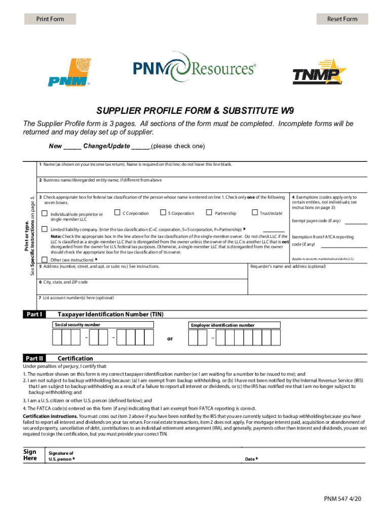 Fillable Online SUBSTITUTE W-9 FORM REQUEST FOR TAXPAYER IDENTIFICATION ...