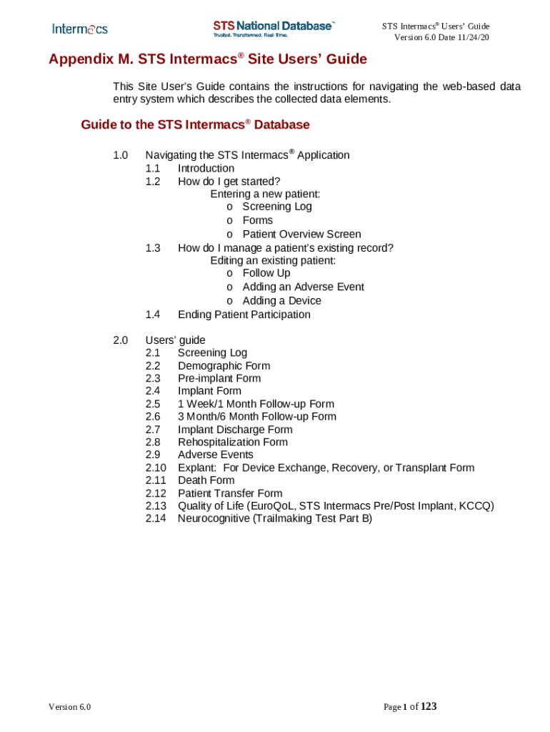 STS National Database News: Intermacs Edition, July/August ... Doc ...