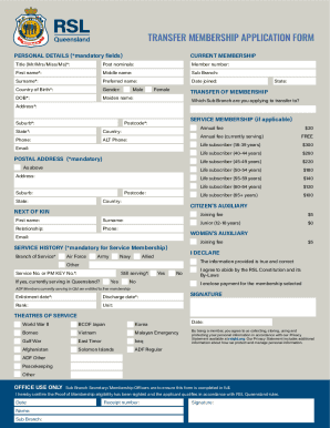 Fillable Online Fillable MEMBER GRADE APPLICATION/ELEVATION FORM ... Fax Email Print - pdfFiller
