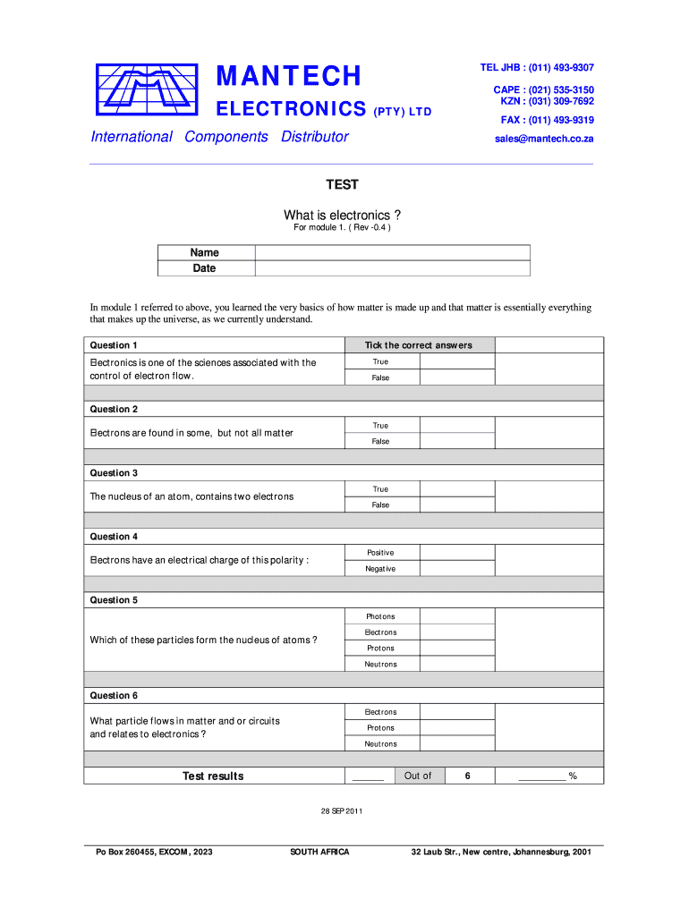 Fillable Online MANTECH TEL JHB 011 493-9307 CAPE 021 535-3150 Fax ...