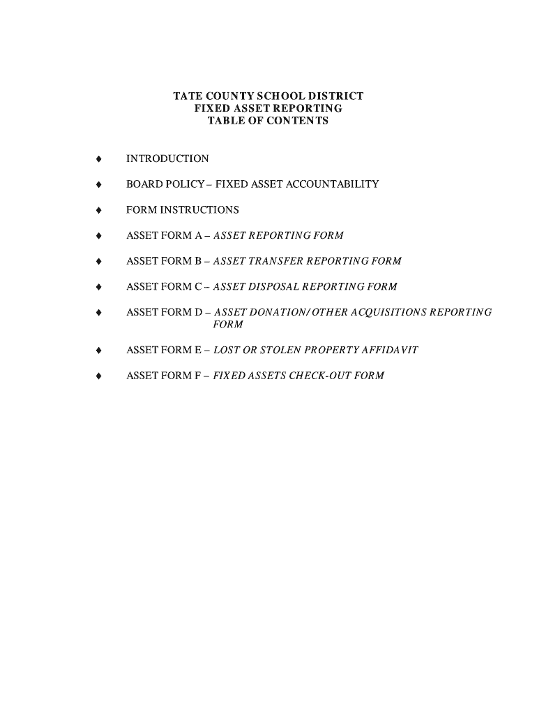 Fillable Online tatecountyschools MADISON COUNTY SCHOOL DISTRICT - Tate ...